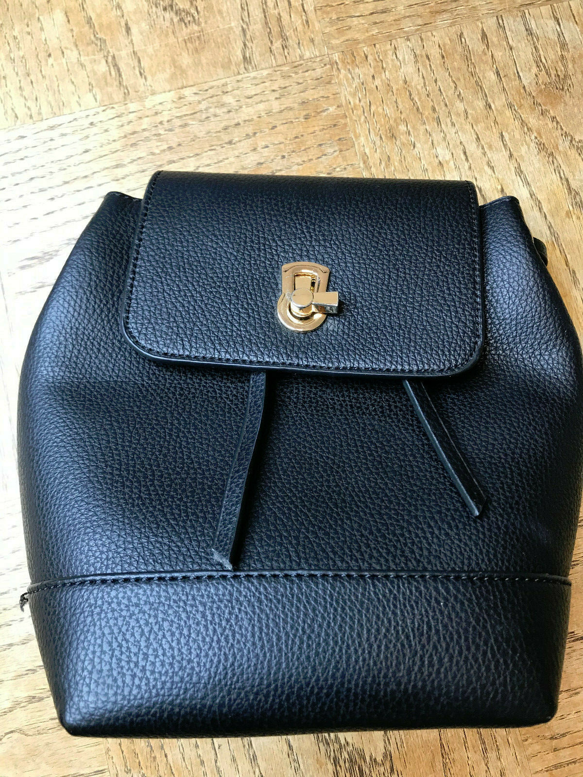 Peta and Jain Black Backpack without Straps Small 9 x… - Gem