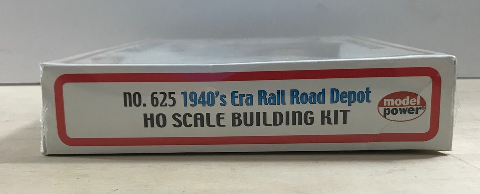 HO Scale Model Power Building Kit - 1940s Era Railroad Depot | eBay