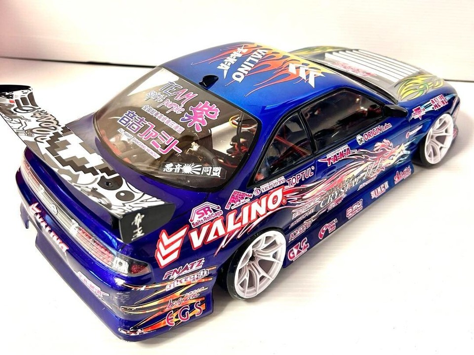Pandora 1/10 RC Car painted Body Nissan Silvia S14 Koki BLS BN-Sports ...