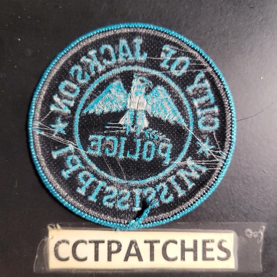 CITY OF JACKSON, MISSISSIPPI POLICE SHOULDER PATCH MS | eBay