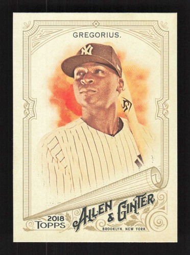 Didi Gregorius 2018 Topps Allen & Ginter New York Yankees #41 | eBay
