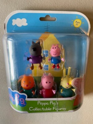 PEPPA PIG 5 PACK COLLECTABLE FIGURES NEW TOY | eBay