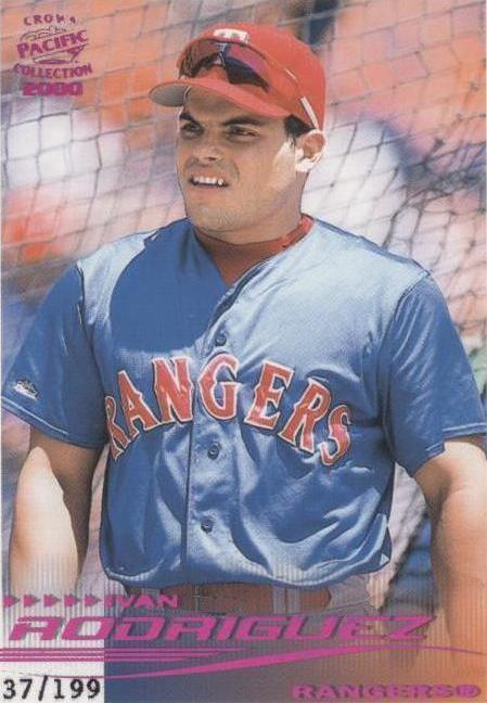 2000 Pacific Crown Collection - Team Checklist Ivan Rodriguez #289 ...
