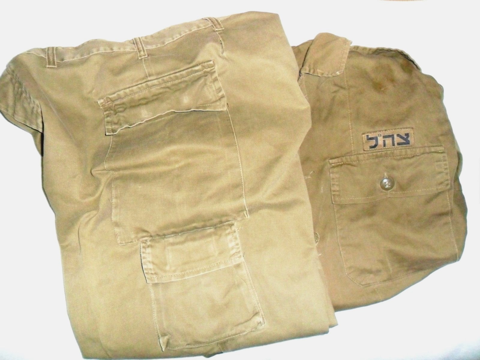 Bulk Lot 20 kg/ 44 lbs Idf Zahal Israel Uniform Shirts Pants Bags ...