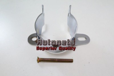 Chrome Universal Coil Mount Bracket Ford Chevy Mopar 283 327 350 454 ...