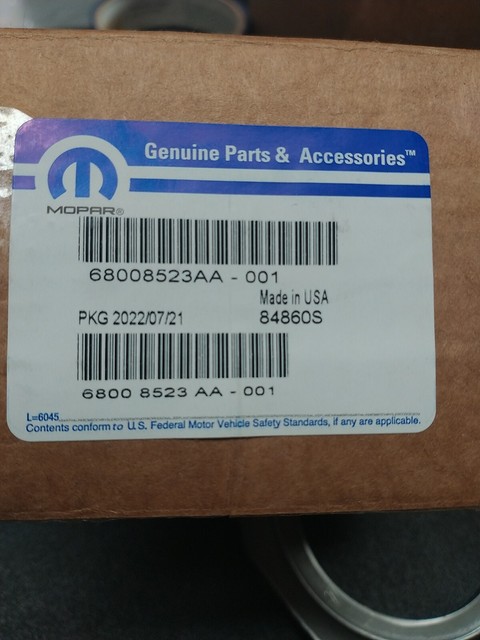 Drive Axle Shaft Seal Mopar 68008523AA fits 07-18 Jeep Wrangler for ...