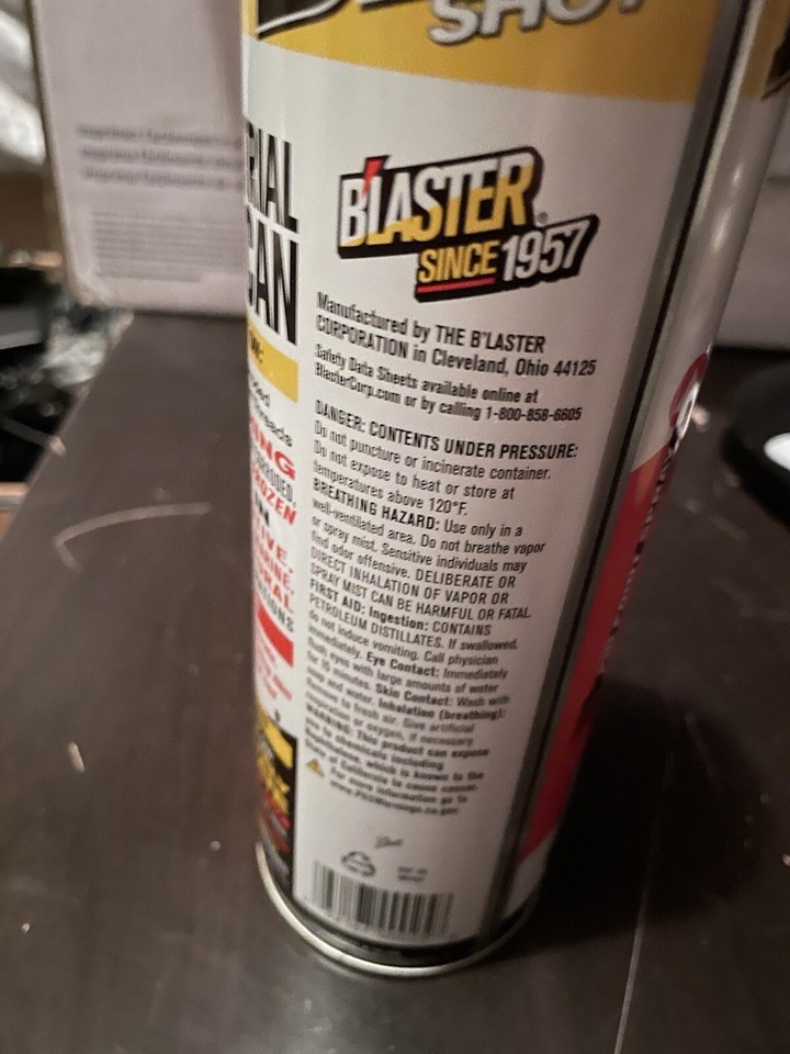 Blaster 26-Pb 18oz Penetrating Lubricant Aerosol Original Nut Bolt ...