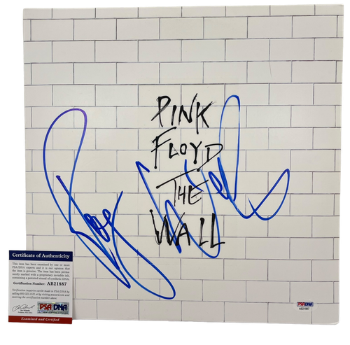 ROGER WATERS SIGNED PINK FLOYD THE WALL ALBUM VINYL AUTHENTIC AUTOGRAPH ...