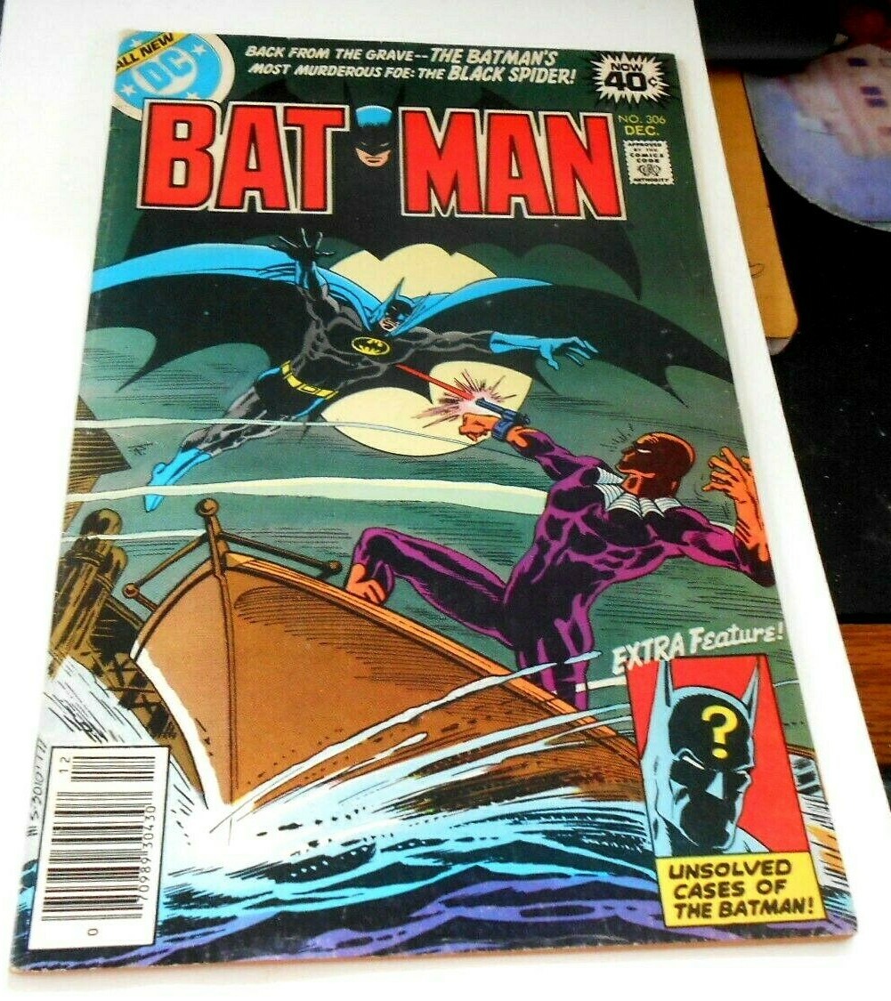 (JY22) DC BATMAN #306 Comics 1978 VF BRIGHT COLORS SHINY COVER NEWS ...