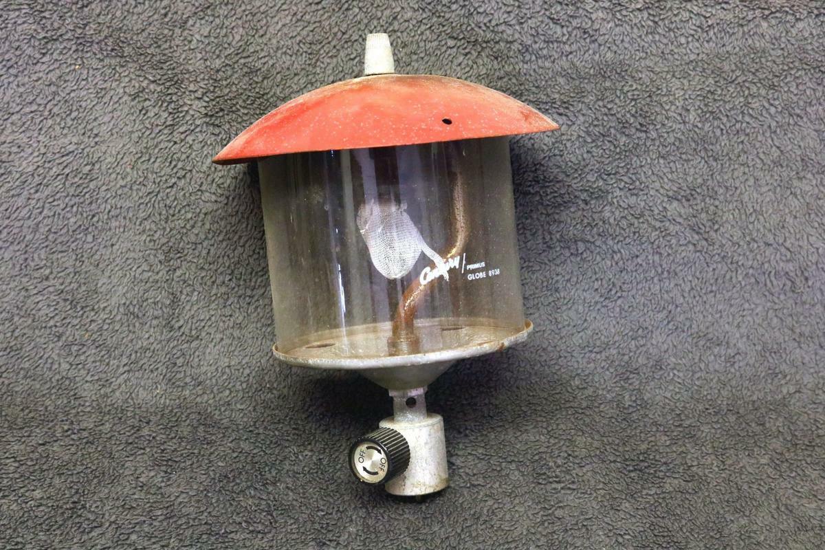 Vintage Propane Lantern Old Globe marked Century Primus Red Metal ...