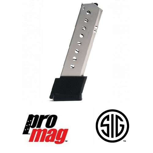ProMag 10-Round Nickel Plated Clip Magazine SIG09n for Sig Sauer P220 ...