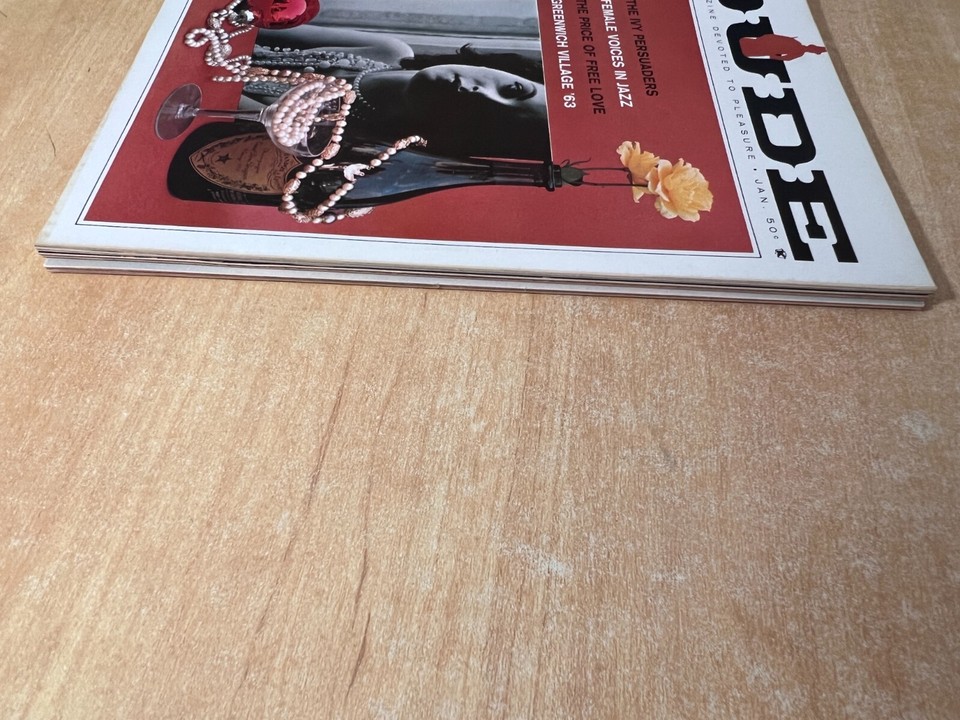 3 THE DUDE Magazines 1963 January September Nov. HIGH GRADE Nr. Mint ...