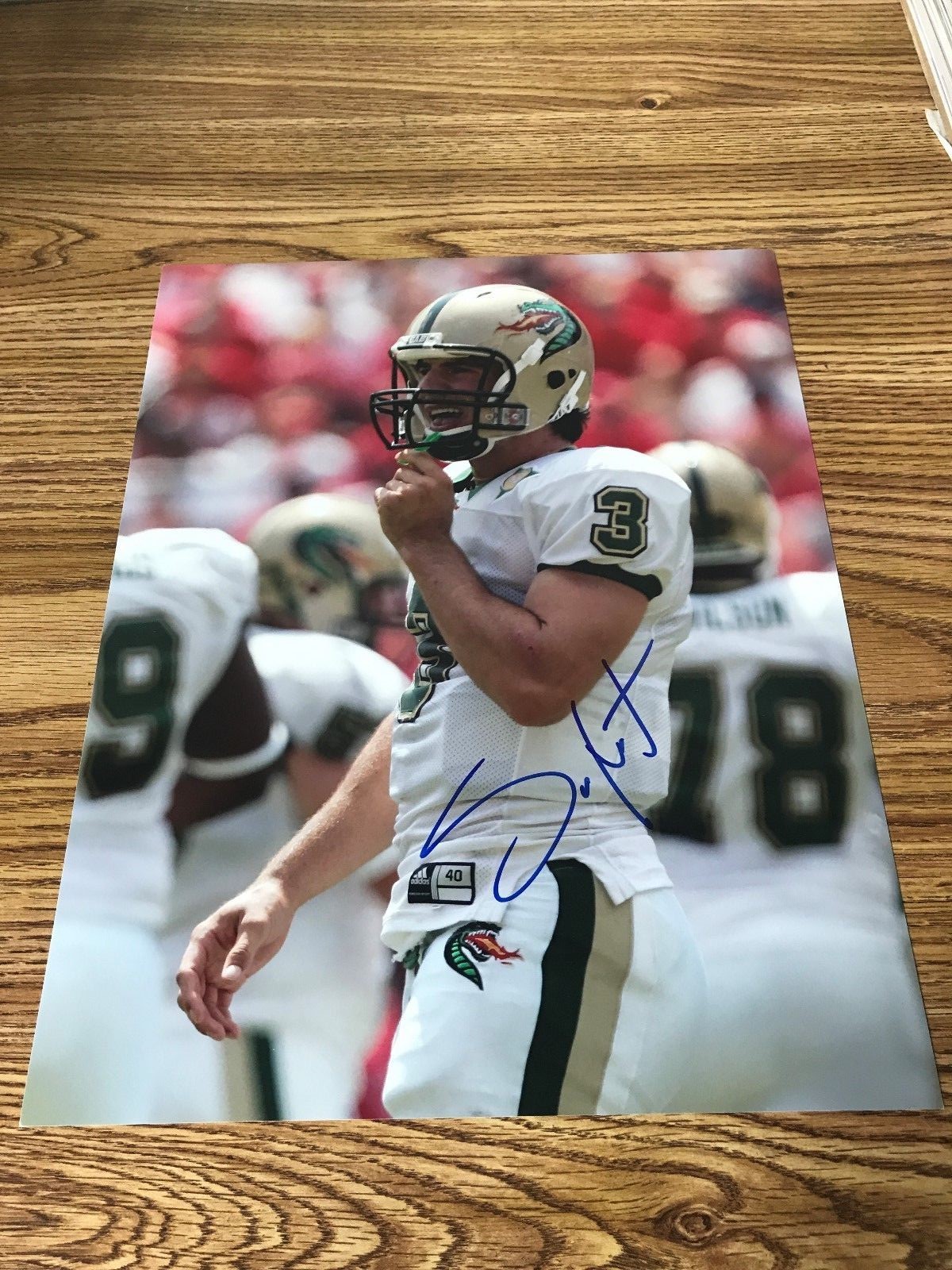 Sam Hunt Autographed 11x14 Photo Country Montevallo UAB Football PROOF ...