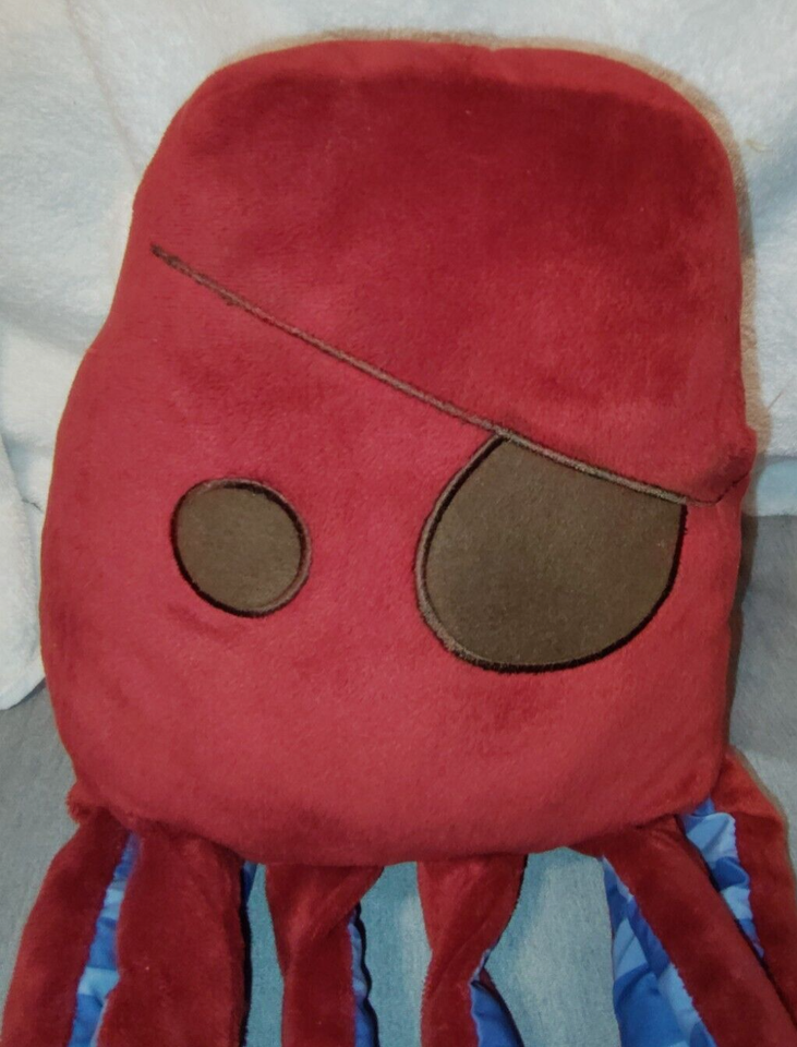 Circo Pirate Octopus Pillow Plush 24" Eye Patch Stuffed Animal Toy ...