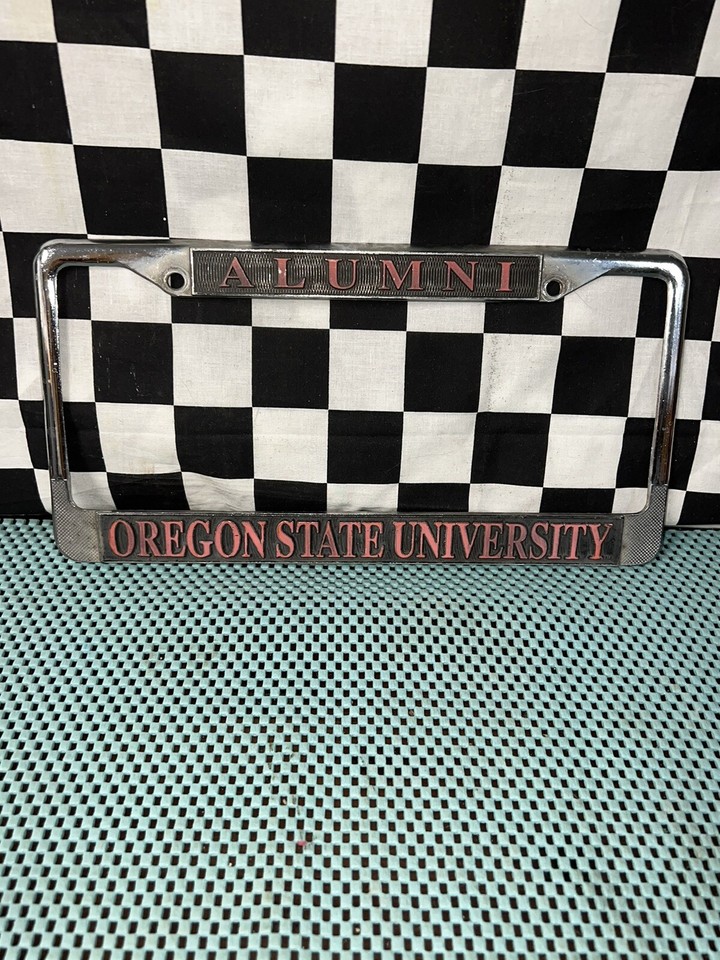 Oregon State University alumni BEAVERS Metal License Plate Frame | eBay