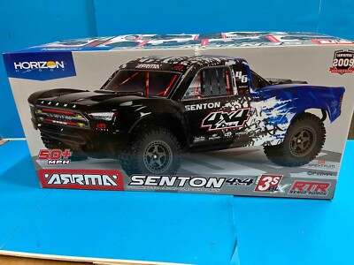 Arrma Senton 4X4 V3 3S BLX 1/10 RTR Brushless Short Course Truck Red ...