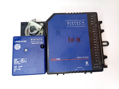 DISTECH CONTROLS ECC-VAV & LMZS-H DC PROGRAMMABLE AIR VOLUME CONTROLLER ...