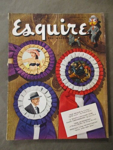 Vintage Esquire Magazine October 1949 Al Moore Pinup | eBay