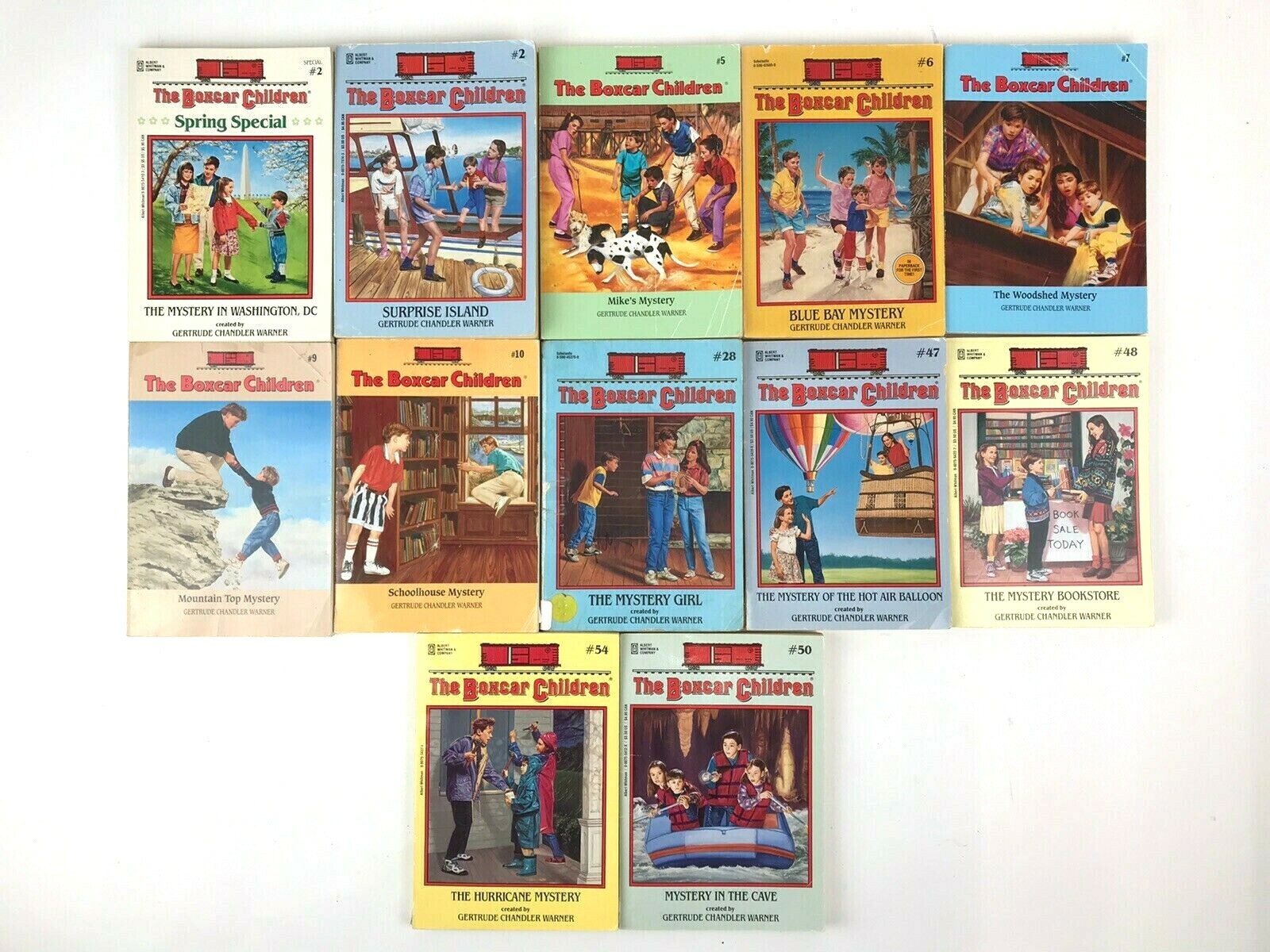 Vtg The Boxcar Children Series Vol. 2,5,6,7,9,10,28,47,48,50,54+#2 ...