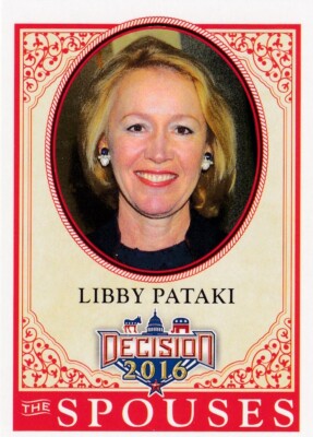2016 Decision The Spouses #61 Libby Pataki | eBay
