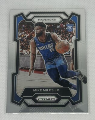 Mike Miles Jr. 2023-24 Panini Prizm Basketball #295 RC Dallas Mavericks ...