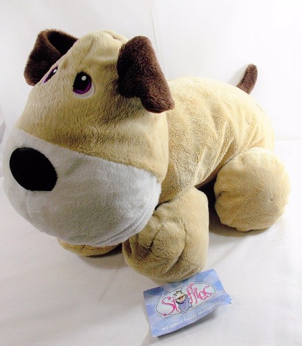 Stuffies Digger The Dog Plush Toy Zipper Pocket Pouch Keeper 2011 Large ...