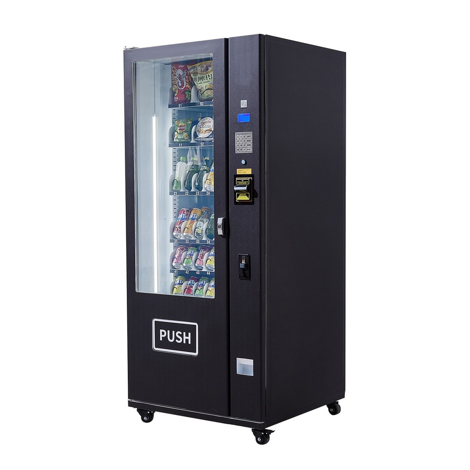 36 Slot Combo Vending Machine ICT Bill/Coin Acceptor Refrigerated ...