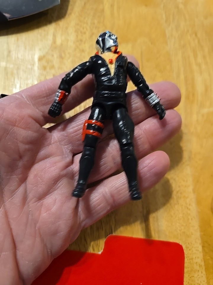 1983 Vintage GI Joe ARAH Cobra Destro V1 3.75 Figure With File Card ...