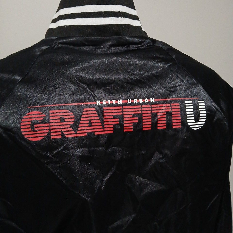 Keith Urban Graffiti U Tour 2018 VIP Concert Bomber Jacket Size M ...