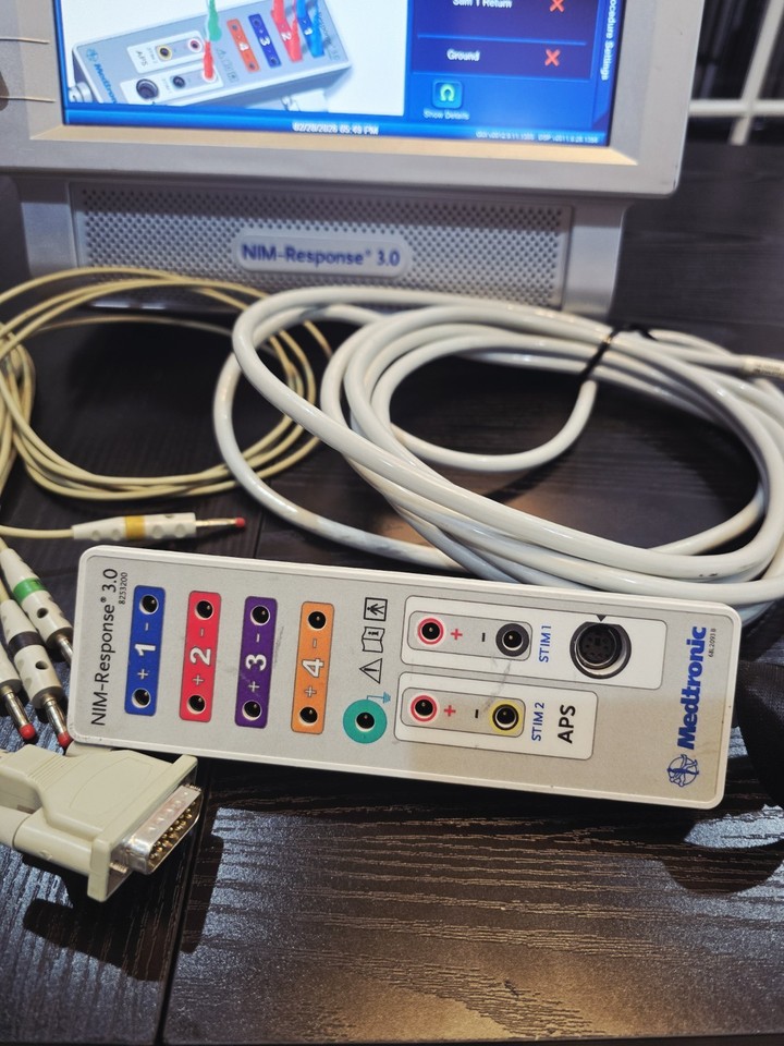 medtronic nim response 3.0 neuromonitoring system 4 channel neuro ...