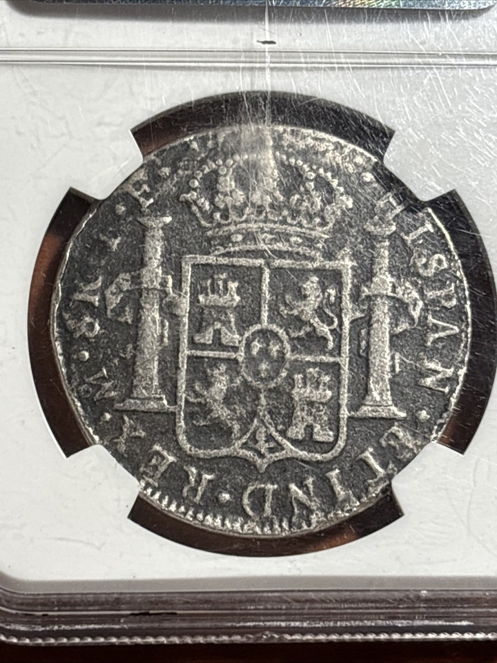1783 MO FF Mexico Silver 8 Reales EL CAZADOR SHIPWRECK NGC Genuine | eBay