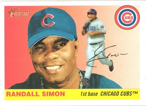 2004 Topps Heritage #298 Randall Simon Chicago Cubs Baseball Card | eBay