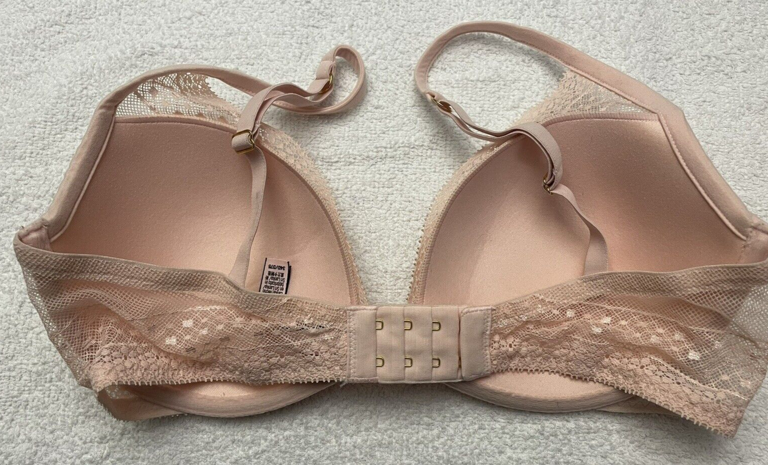 Victoria's Secret VS Incredible Plunge Bra rose gold … - Gem