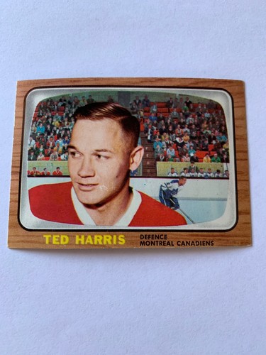 Topps Hockey 1966-67 Ted Harris Montreal Canadiens card # 69 | eBay