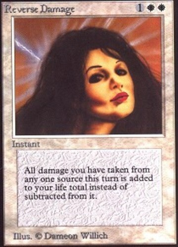 Reverse Damage ~ Heavily Played Unlimited MTG Magic UltimateMTG White ...