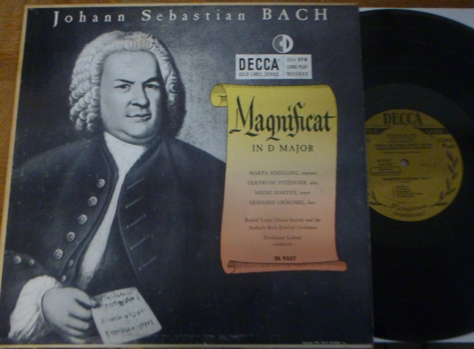 FERDINAND LEITNER - MARTA SHILLING / BACH magnificat / DECCA DL 9557 | eBay