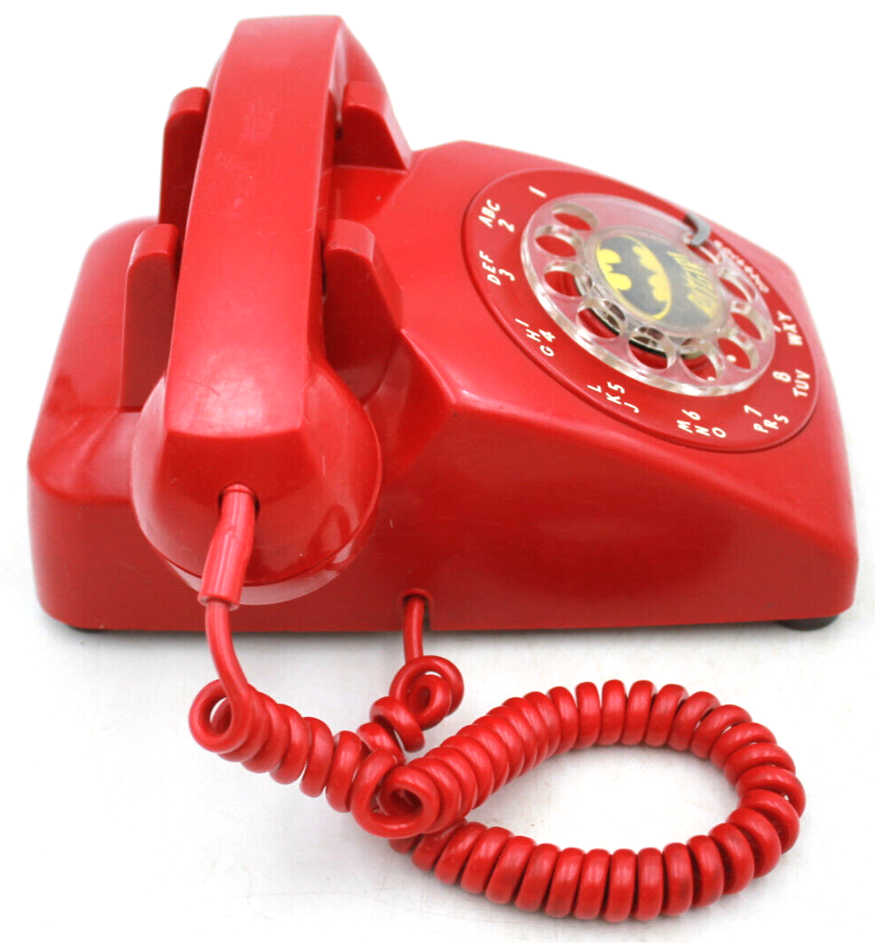 1970s Era ITT International Telephone & Telegraph Red Dial Desk Top ...