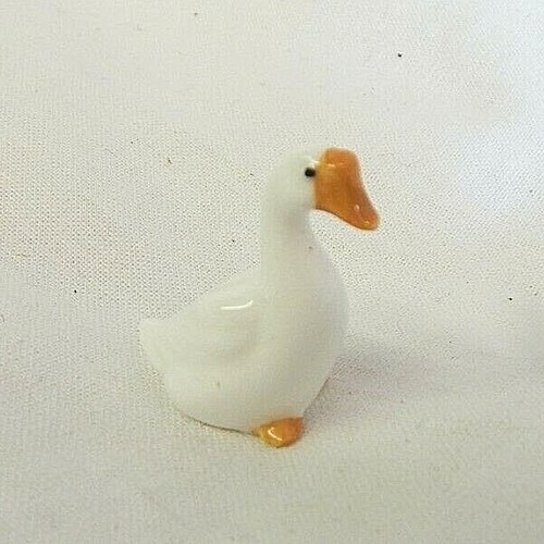White Goose Miniature Figurine Bug House? | eBay