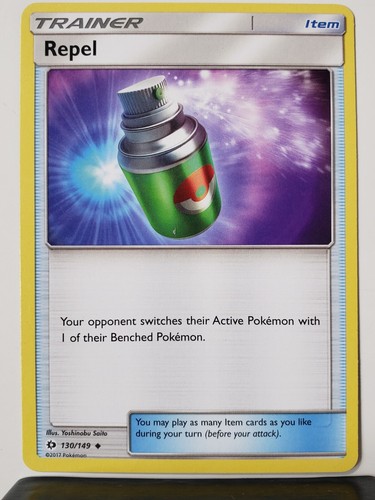Repel 130/149 LP - Sun Moon Base Set Pokemon Card - $2 Combined ...