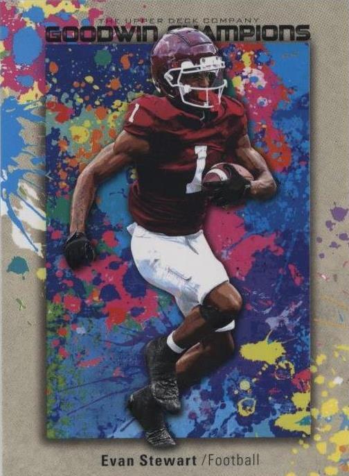2024 Upper Deck Goodwin Champions - Splash of Color Evan Stewart #117 ...