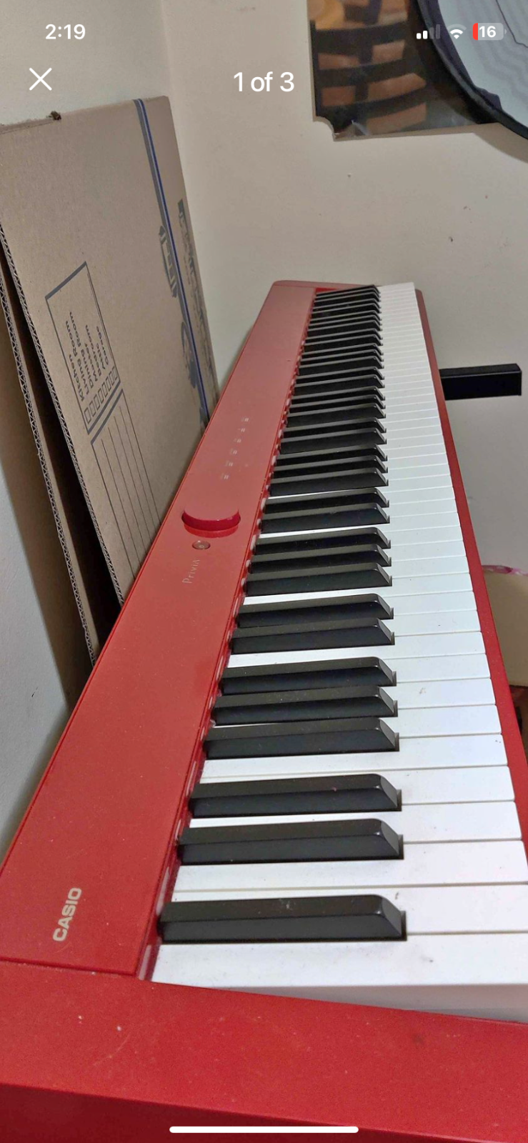 casio piano keyboard 88 keys | eBay