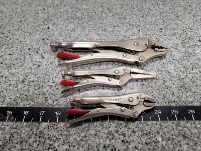 Crescent 3-Piece Locking Plier Set C10C C6N C5C a-x | eBay