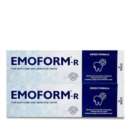 EMOFORM-R Emoform Plaque Removal Toothpaste 150 gm Pack of 2 FS | eBay