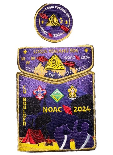 Lodge Yokahu 506 NOAC 2024 Set Full pocket Myler Special Edition | eBay