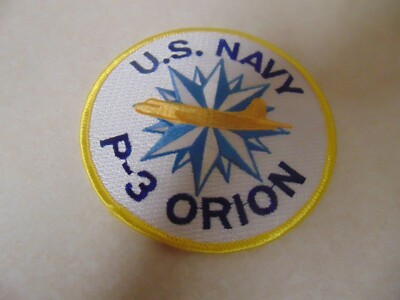 PATCH MILITARY OLDER US NAVY P-3 ORION | eBay
