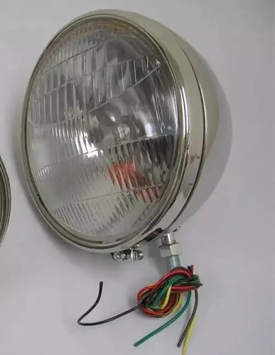 33 34 Ford Stainless Quartz Halogen 12v Turn Signal Headlamp Headlight ...