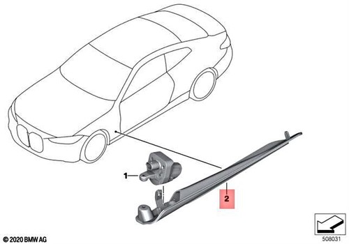 Genuine BMW BMW I G26 420d 420dX 420i 1.6 Holder Light Module Right ...