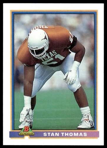 1991 Bowman #51 Stan Thomas - Chicago Bears - Rookie | eBay