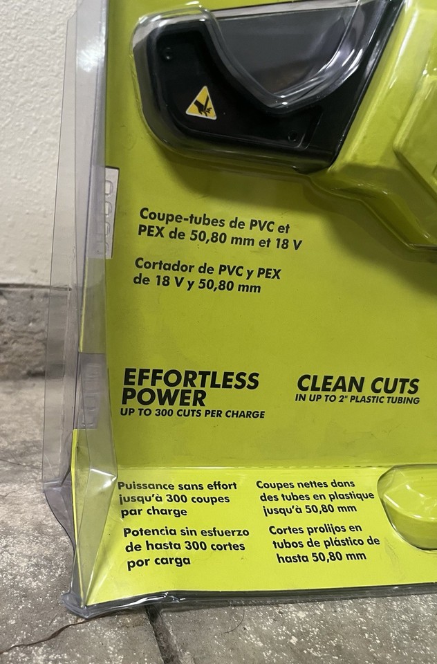 RYOBI One+ 18V Cordless PVC and PEX Cutter Tool Only - Untested | eBay