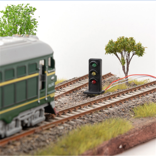 5* 1:87 Train Model Traffic Light Mini Sand Table Building Railway ...
